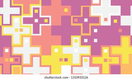 Abstract Background Plus Symbol Design Stock Vector (Royalty Free ...