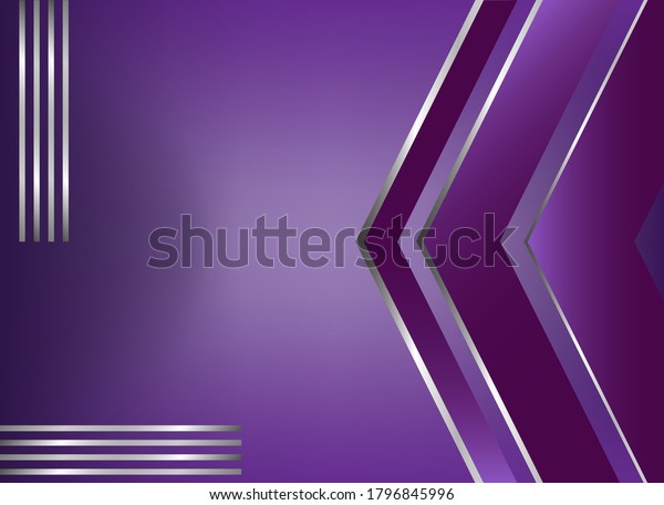 Abstract Background Purple Color Triangle Shape Stock Vector (Royalty ...