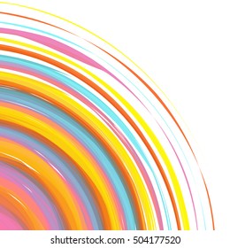 Abstract Background Rainbow Poster Banner Design Stock Vector (Royalty ...
