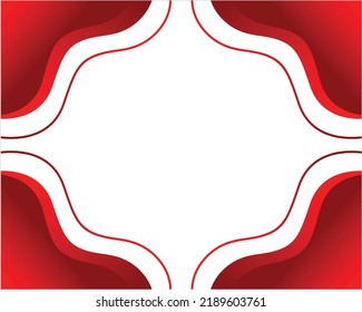 Abstract Background Red White Color Combination Stock Vector (Royalty ...