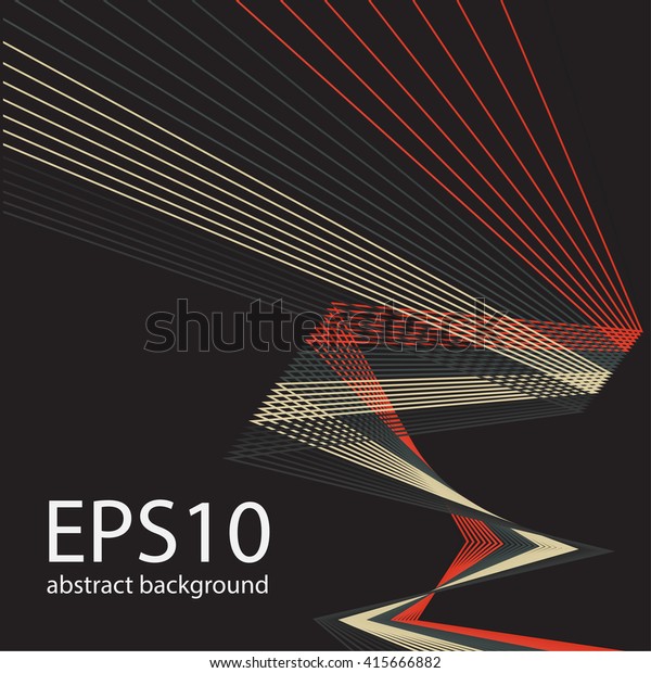 Abstract Background Strips Place Under Text Stock Vector (Royalty Free ...