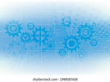 Abstract Background Technology Circuit Board Texture Stock Vector ...