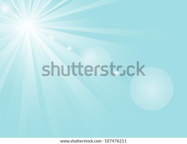 Abstract Background White Sun Sky Stock Vector (Royalty Free) 107476211