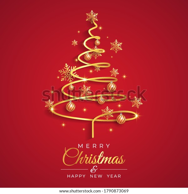 17,575 Modern Christmas Tree Line Art Images, Stock Photos & Vectors ...