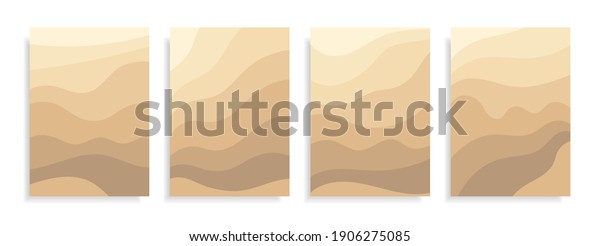 Abstract Banner Art Background Sand On Stock Vector (Royalty Free ...