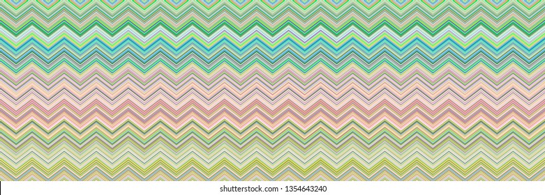 Abstract Banner Zigzag Stripes Dashes Lines Stock Vector (Royalty Free ...