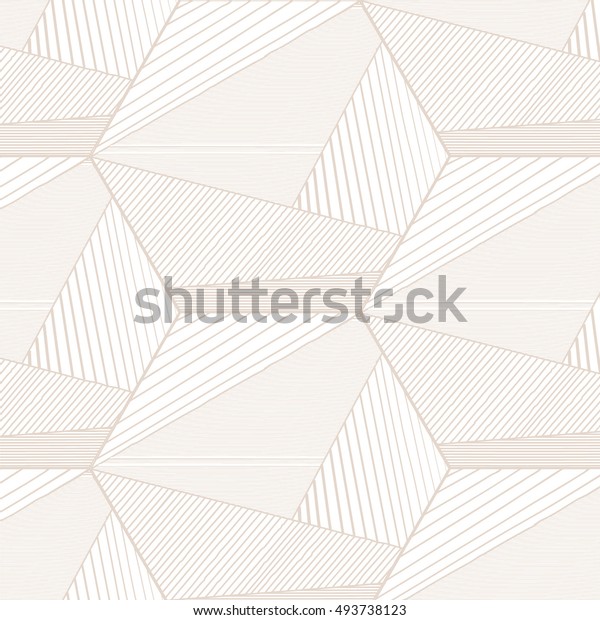 Abstract Beige Lines Background Hexagon Hexagon Stock Vector (Royalty ...