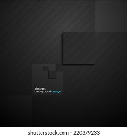 Abstract Black Background Cover Design Stock Vector (Royalty Free ...