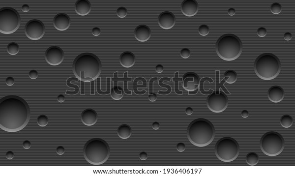 Abstract Black Balls Background Design Vector Stock Vector (Royalty ...