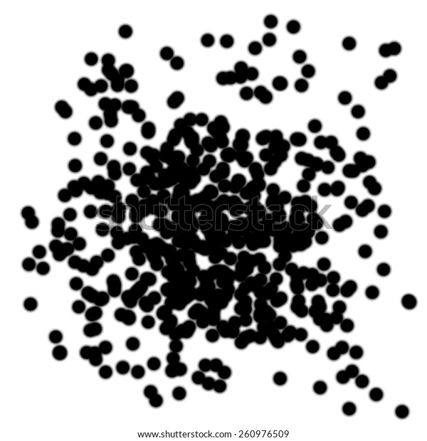 Abstract Black Glow Dots Background Vector Stock Vector (Royalty Free ...