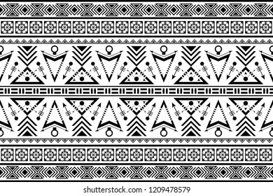 Abstract Black Line Texture Seamless Pattern Stock Vector (Royalty Free ...