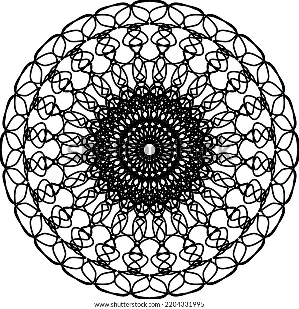 Abstract Black Pattern Background Abstract Black Stock Vector Royalty Free 2204331995