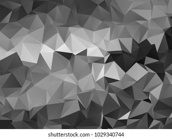 Abstract Black Polygonal Background Low Poly Stock Vector (Royalty Free ...
