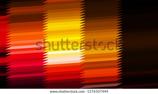 Abstract Black Red Yellow Horizontal Lines Stock Vector (Royalty Free ...