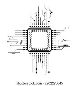 5,649 Computer Processor Sketch Images, Stock Photos & Vectors ...