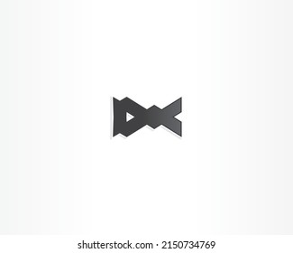 Abstract Black Simple Line Logo Vector Stock Vector (Royalty Free ...