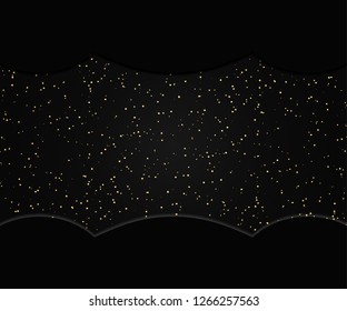 Abstract Black Template Background Design Vector Stock Vector (Royalty ...