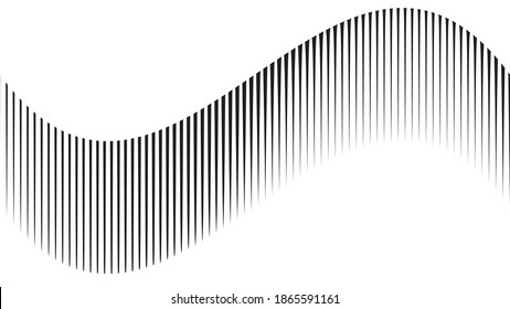 Abstract Black Vertical Striped Background Vector Stock Vector (Royalty ...