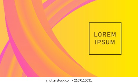 Abstract Bland Yellow Gradient Background Template Stock Vector ...