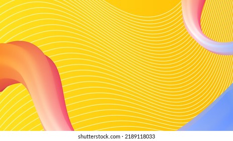 Abstract Bland Yellow Gradient Background Template Stock Vector ...