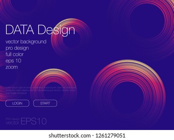 Abstract Blend Background Stock Vector Template Stock Vector (Royalty ...