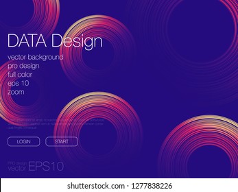Abstract Blend Background Stock Vector Template Stock Vector (Royalty ...