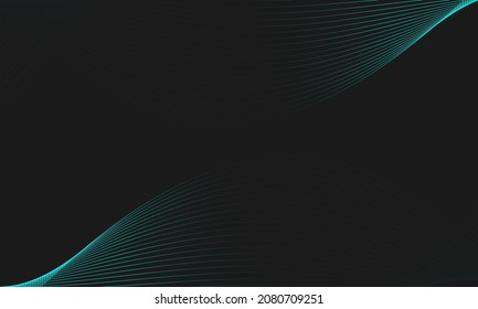 Abstract Blue Background Arch Line Wave Stock Vector (Royalty Free ...