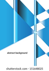 Abstract Blue Background Cover Design Stock Vector (Royalty Free ...