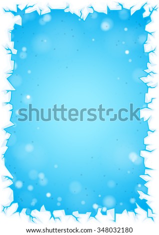 Abstract Blue Background Lights Frozen Frame Stock Vector (Royalty Free ...