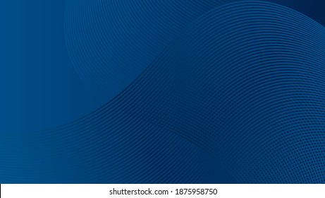 Abstract Blue Background Line Stock Vector (Royalty Free) 1875958750 ...