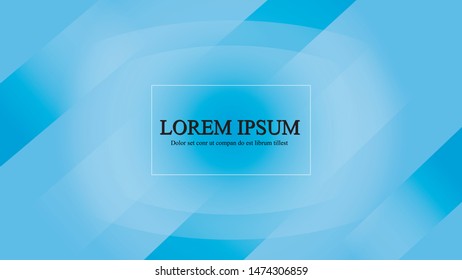 Abstract Blue Background Lines Spikes Technology Stock Vector (Royalty ...