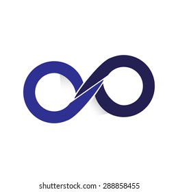 Abstract Blue Background Logo Design Stock Stock Vector (Royalty Free ...
