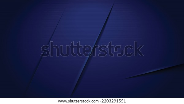 Abstract Blue Background Paper Slash Stock Vector (Royalty Free ...