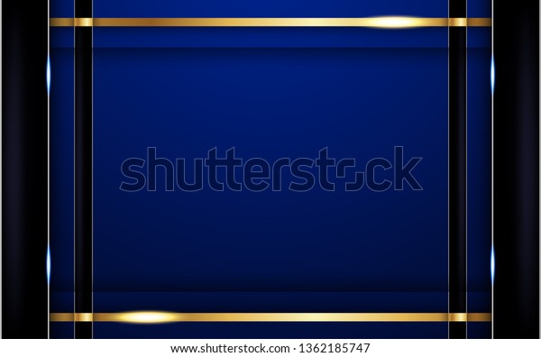 Abstract Blue Background Premium Indian Style Stock Vector (Royalty ...