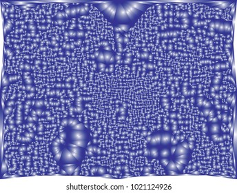Abstract Blue Background Surface Curved Like Stock Vector (Royalty Free ...
