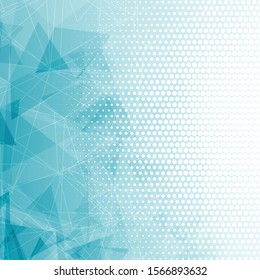 Abstract Blue Color Shading Vector Design Stock Vector (Royalty Free ...
