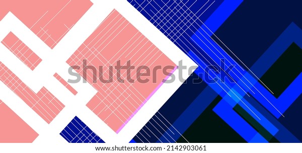 Abstract Blue Color Triangle Background Stock Vector (Royalty Free ...