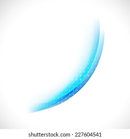 Abstract Blue Curve Technology Futuristic Digital: เวกเตอร์สต็อก (ปลอด ...