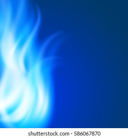 Abstract Blue Fire Background Eps10 Vector Stock Vector (Royalty Free ...