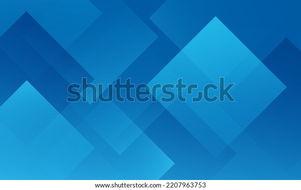 Abstract Blue Geometric Shape Background Eps10 Stock Vector (Royalty ...