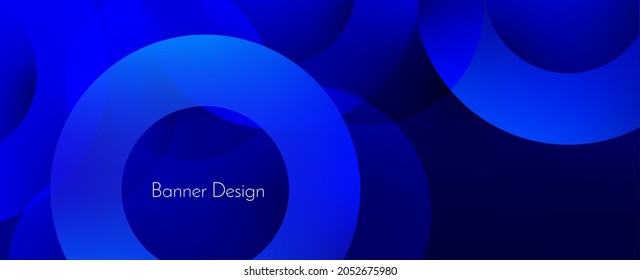 Abstract Blue Geometric Transparent Gradient Lines Stock Vector ...
