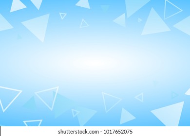 Vektor Stok Abstract Blue Geometric Triangle Wallpaper Hd (Tanpa ...