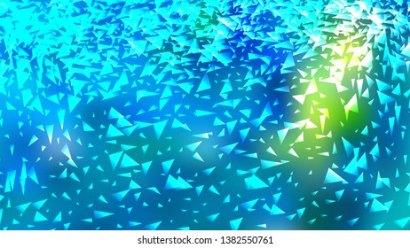 Abstract Blue Green Triangle Background Vector Stock Vector (Royalty Free) 1382550761 | Shutterstock