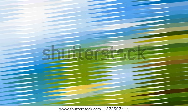 Abstract Blue Green White Horizontal Lines Stock Vector (Royalty Free ...