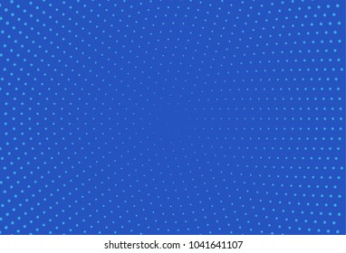 Abstract Blue Halftone Pattern Futuristic Panel Stock Vector (Royalty ...