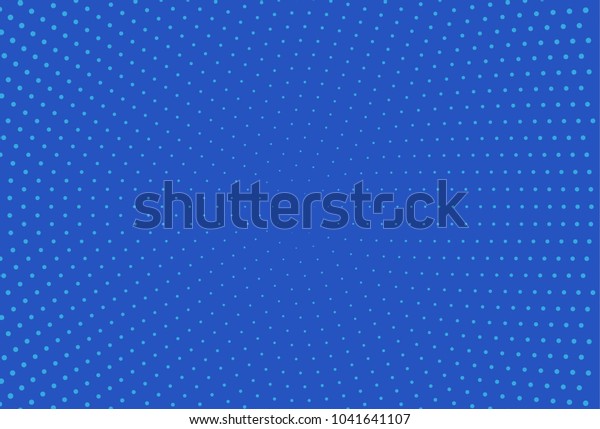 Abstract Blue Halftone Pattern Futuristic Panel Stock Vector (Royalty ...