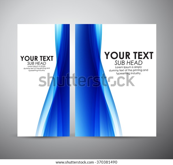 Abstract Blue Line Graphic Resources Design Stock Vector (Royalty Free ...