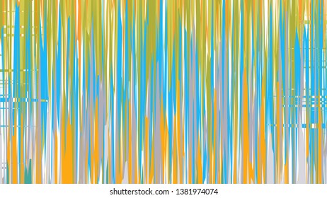 Abstract Blue Orange Vertical Lines Stripes Stock Vector (Royalty Free ...