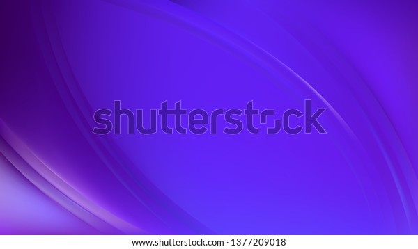 Abstract Blue Purple Wave Background Template Stock Vector (Royalty ...