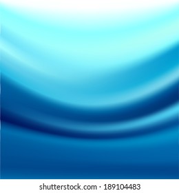 Abstract Blue Satin Vector Illustration Stock Vector (Royalty Free ...